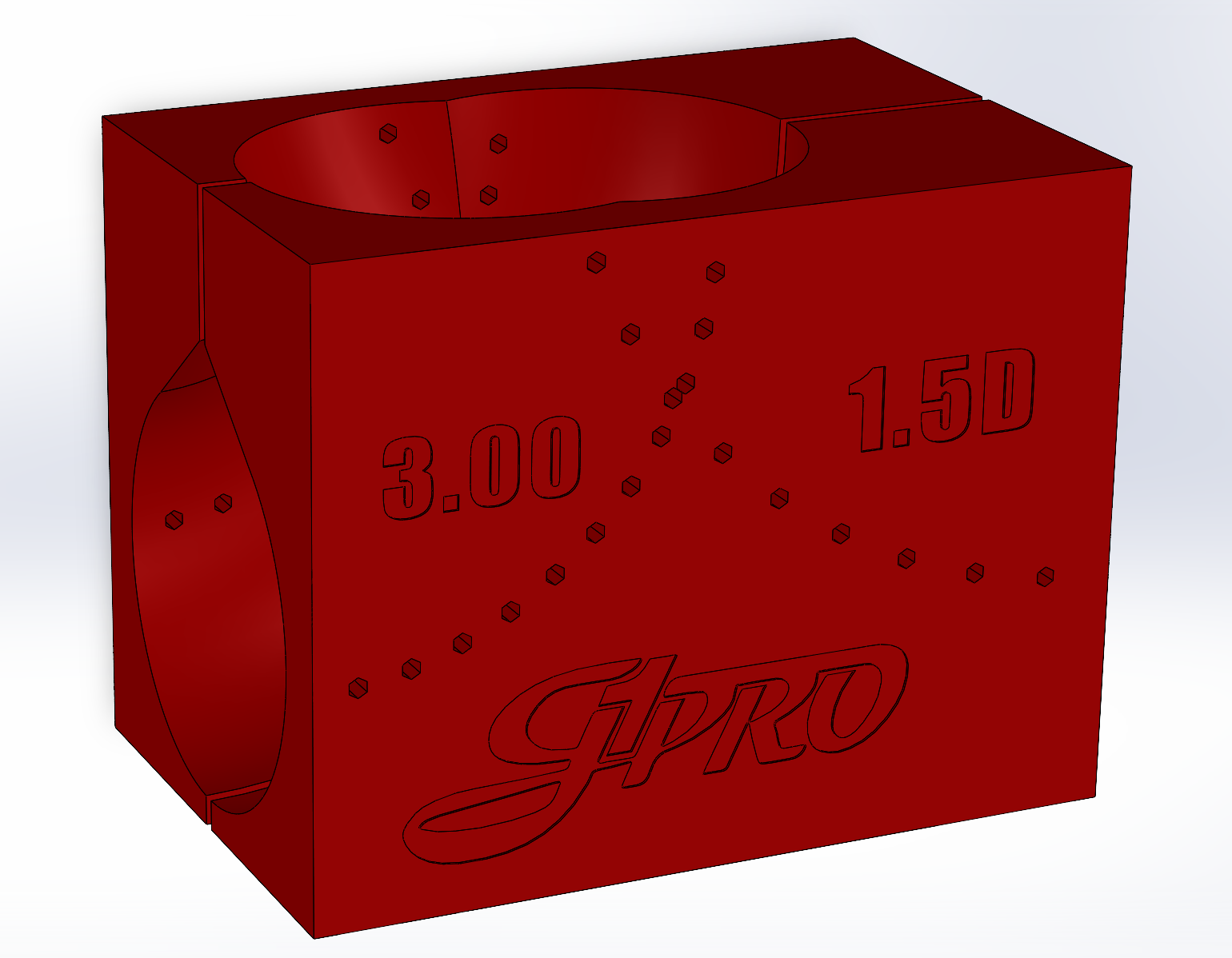 Dual Radius Elbow Cut Fixtures - 3D Printing Files (Individual Sizes ...