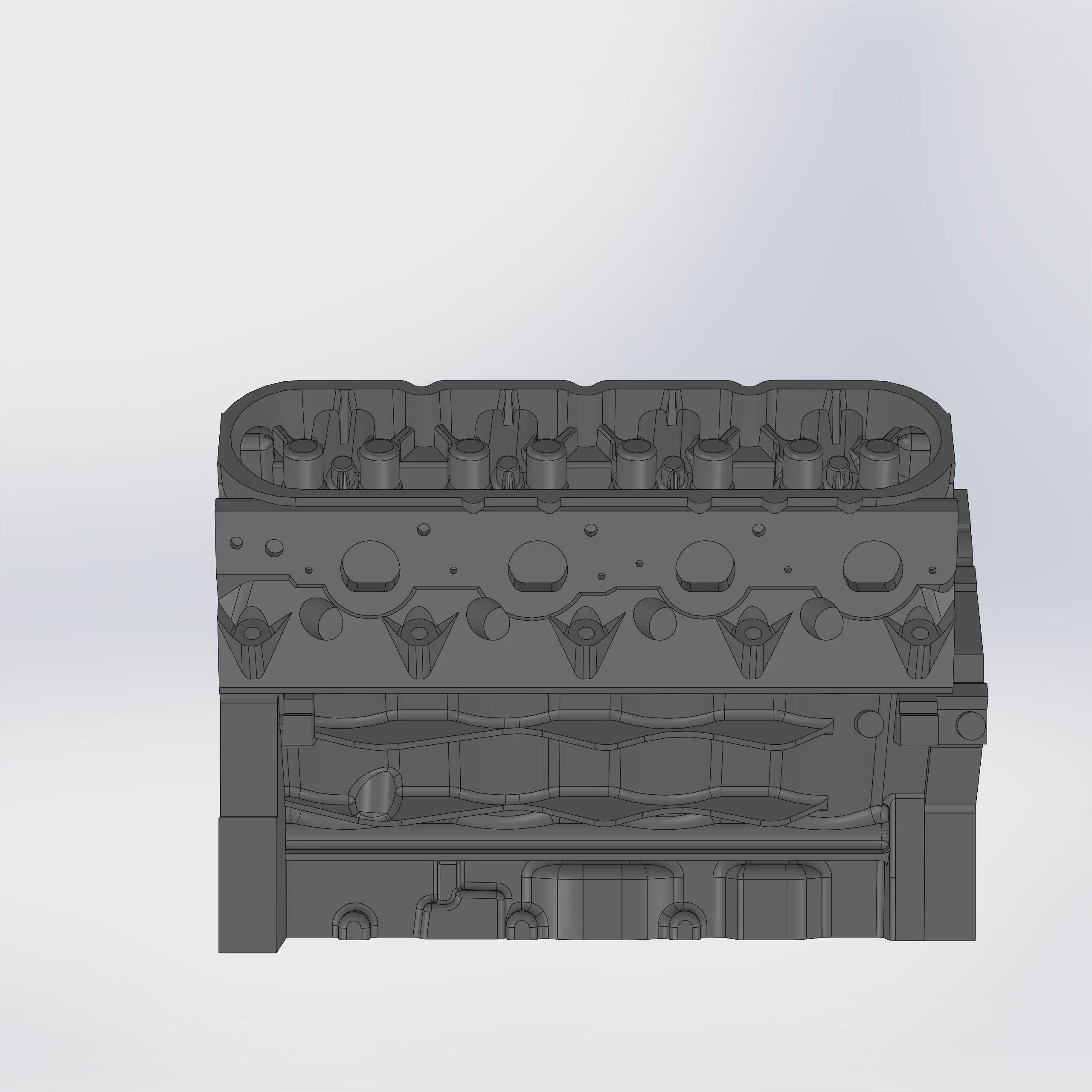 LS3 Engine Block & Heads 3D Model - STEP & STL Files for 3D Printing a ...